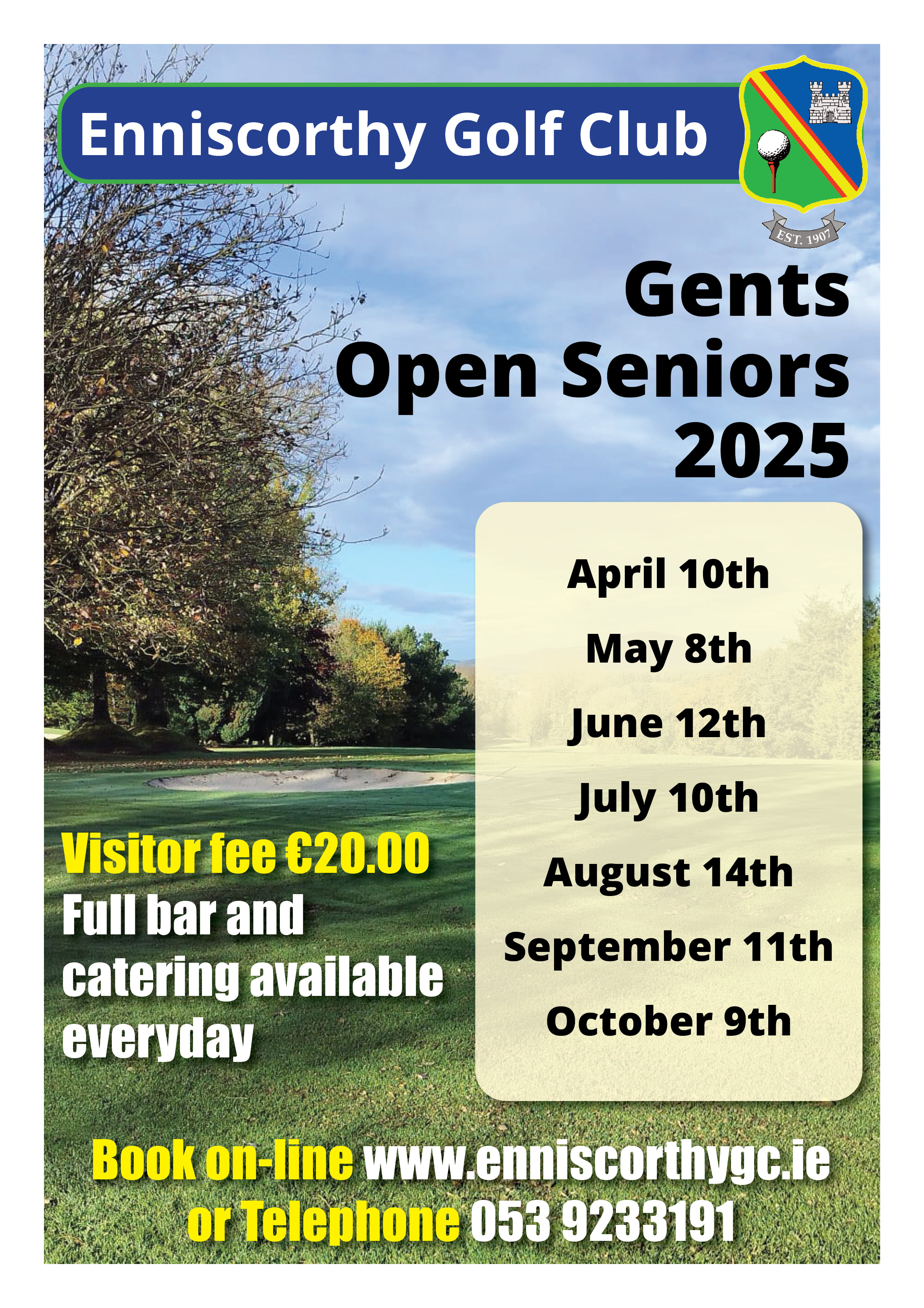 Welcome to Enniscorthy Golf Club - Enniscorthy Golf Club